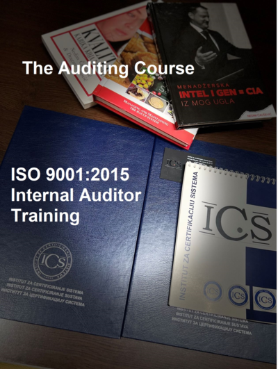ISO 9001:2015 Internal Auditor Training - Institut za Certificiranje ...